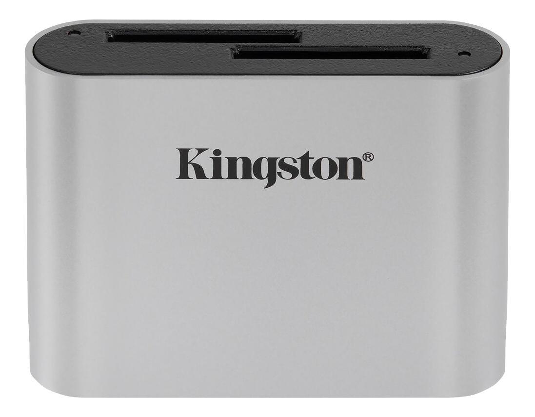 kingston USB3.2 Gen1 Workflow Dual-Slot SDHC/SDXC UHS-II Card Reader ...