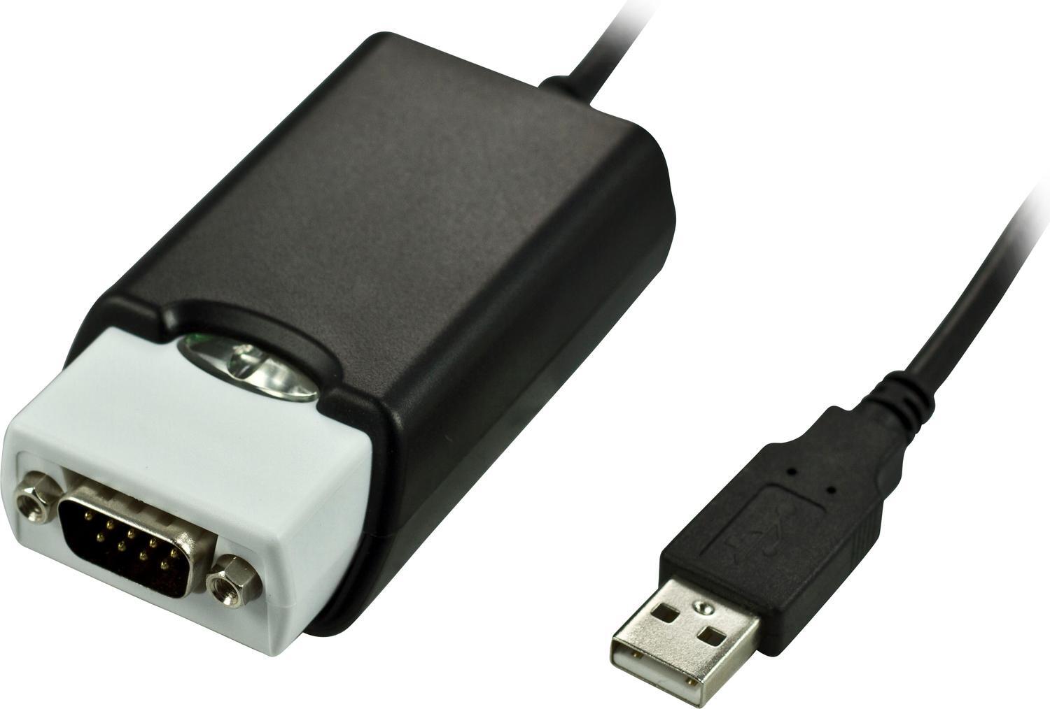 VSCOM USB till seriell adapter, RS-232, DB9ha, 5V - Elgiganten - Elgiganten