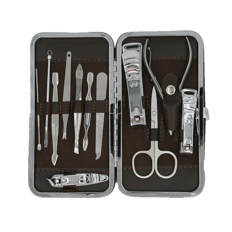 Sett for manikyr, pedikyr og ansiktsbehandling 13 deler - Elkjøp | Elkjøp