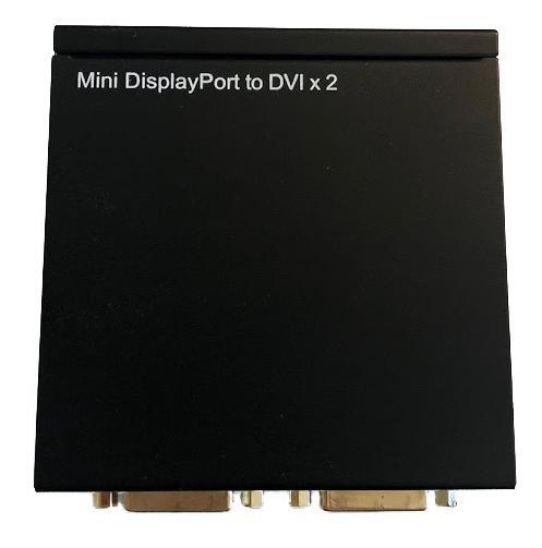 Mini DisplayPort till DVI Splitter, två DVI-I-utgångar, Full HD, 2,2 G ...