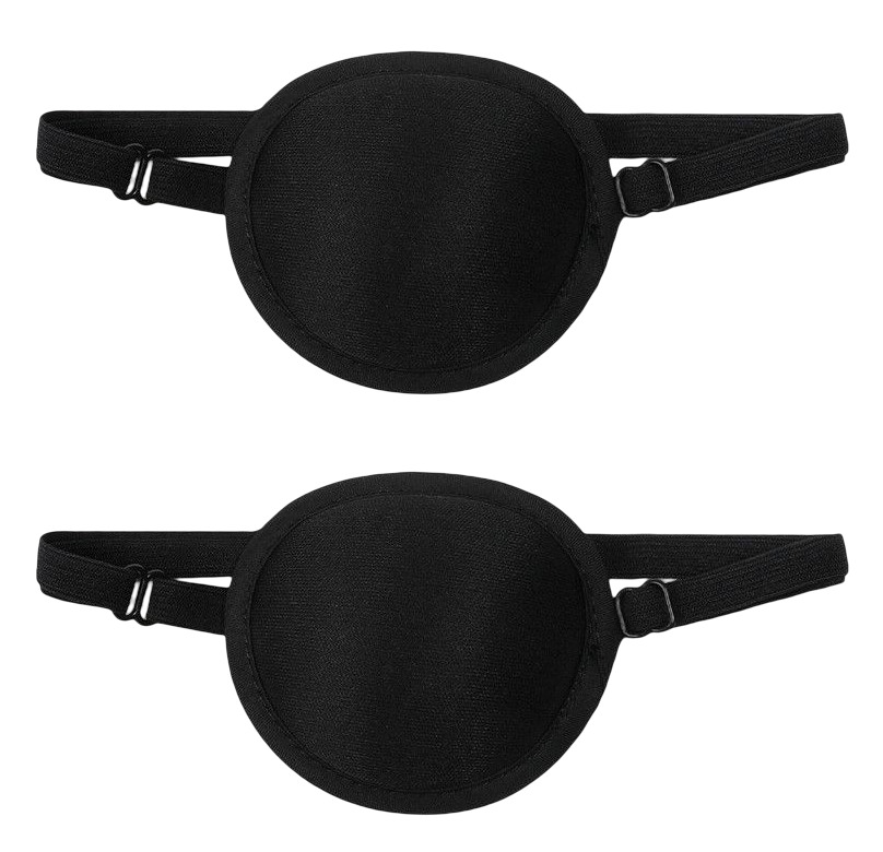 3D Single Eye Mask 2-Pack Edge Wrapped Svart - Elkjøp | Elkjøp