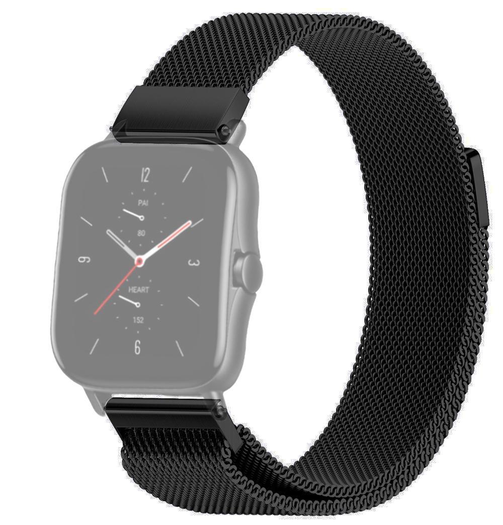 SKALO Milanese Loop til Amazfit GTS 3 - Sort | Elgiganten | Elgiganten