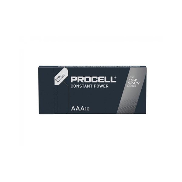 Batteri Duracell PROCELL Constant Micro, AAA, LR03 1,5V - 10-pack - Elgiganten - Elgiganten