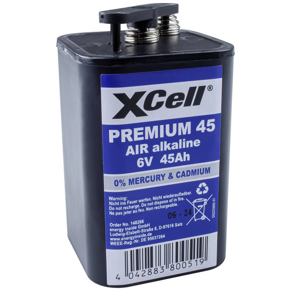 XCell Premium 45 Specialbatteri 4R25 Fjäderkontakt - Elgiganten ...