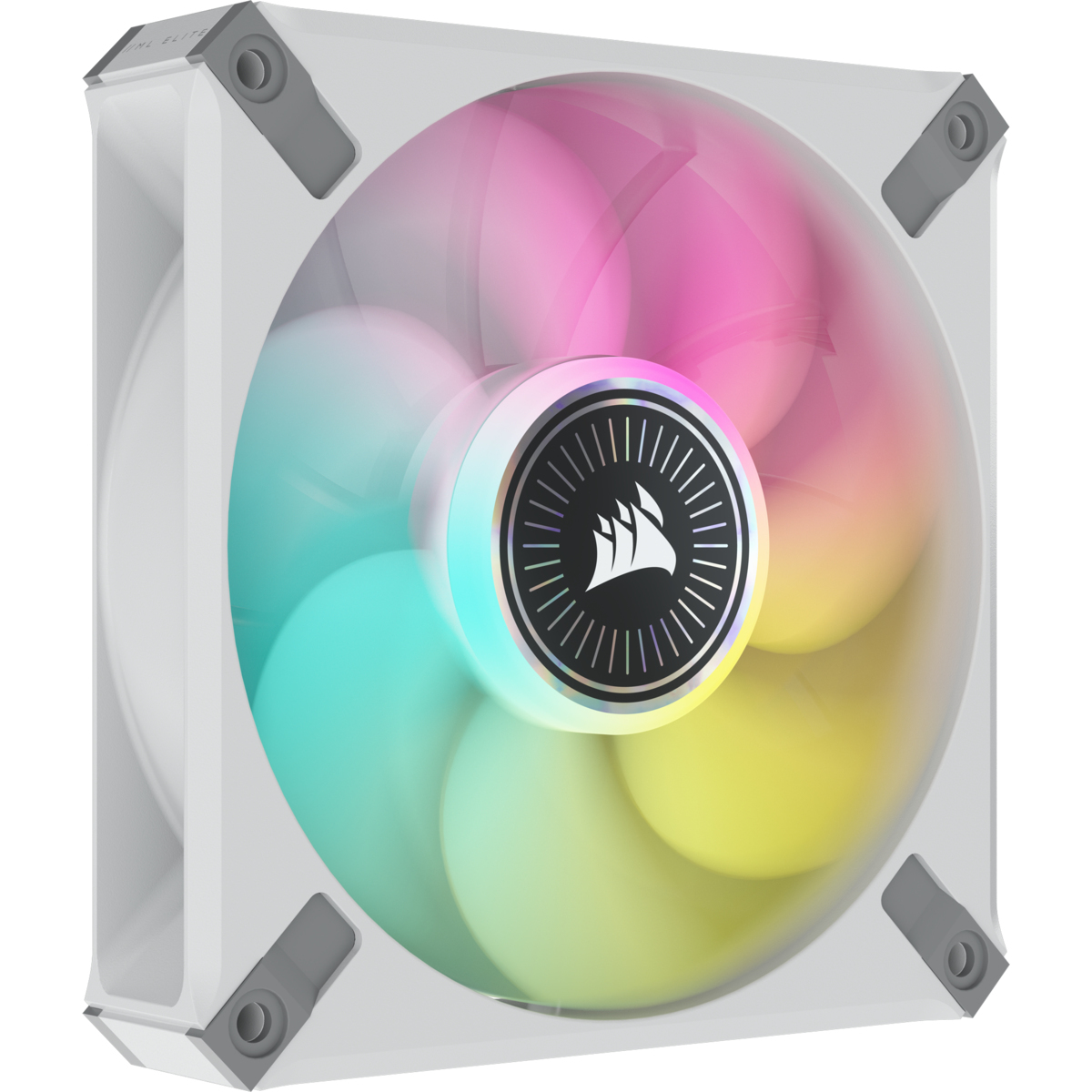 Corsair iCUE ML120 RGB ELITE Datorväska Fan 12 cm Vit 1 styck ...