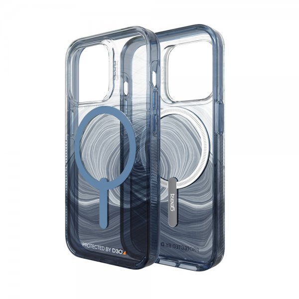 Gear4 iPhone 14 Pro Cover Milan Snap Blue Swirl | Elgiganten | Elgiganten