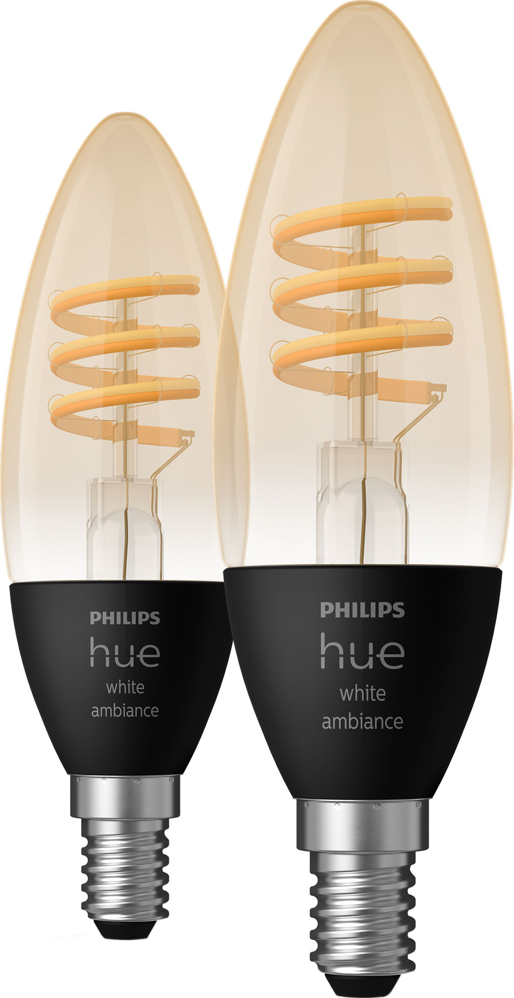 Philips Hue WA 4.6W Filament Candle E14 2st - Elgiganten - Elgiganten