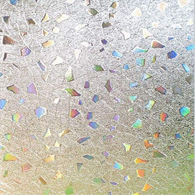 Frostad fönsterfilm för insynsskydd Flerfärgad 100x60 cm - Elgiganten ...