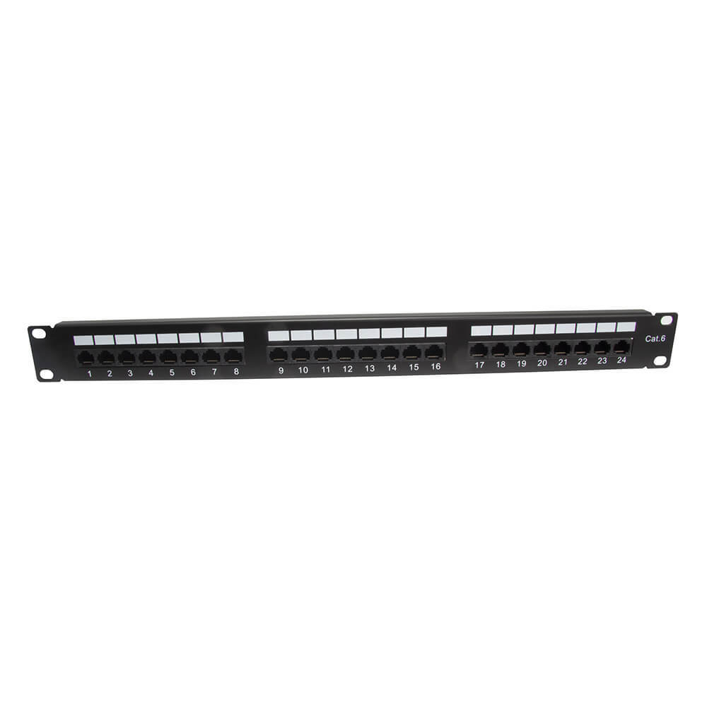 TRIAX Patch Panel 19"" 1U Krone CAT6 UTP 24 Portar - Elkjøp | Elkjøp