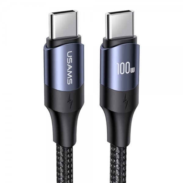 USAMS Kabel U71 Nylon USB-C/USB-C 1.2 m - Elkjøp | Elkjøp