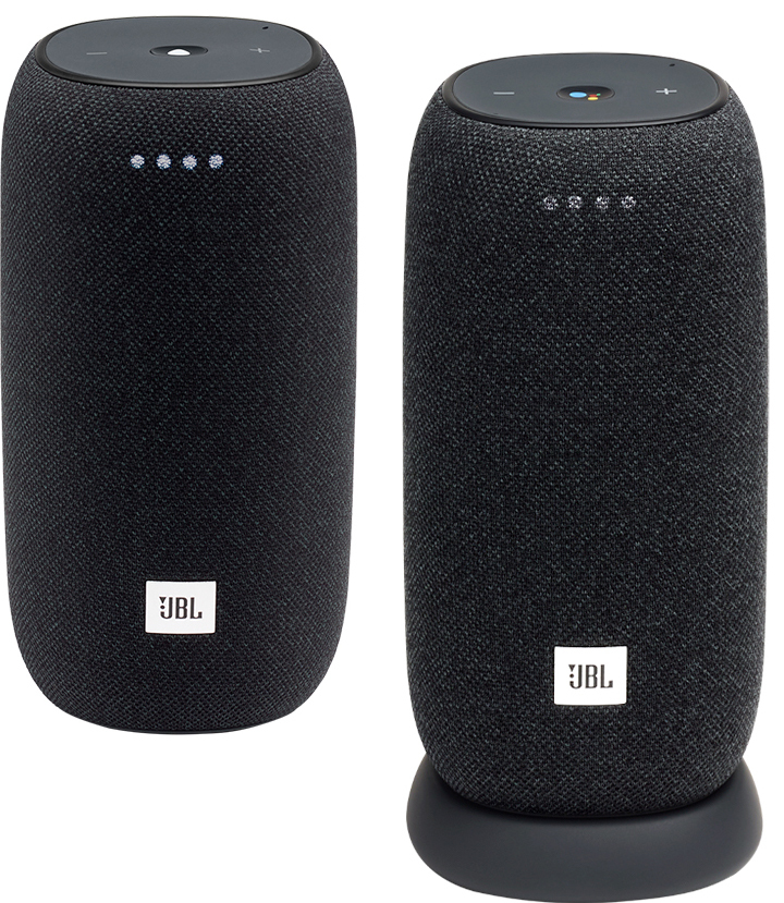 JBL Link Portable Duo trådlösa högtalare med laddningsstation (svart ...