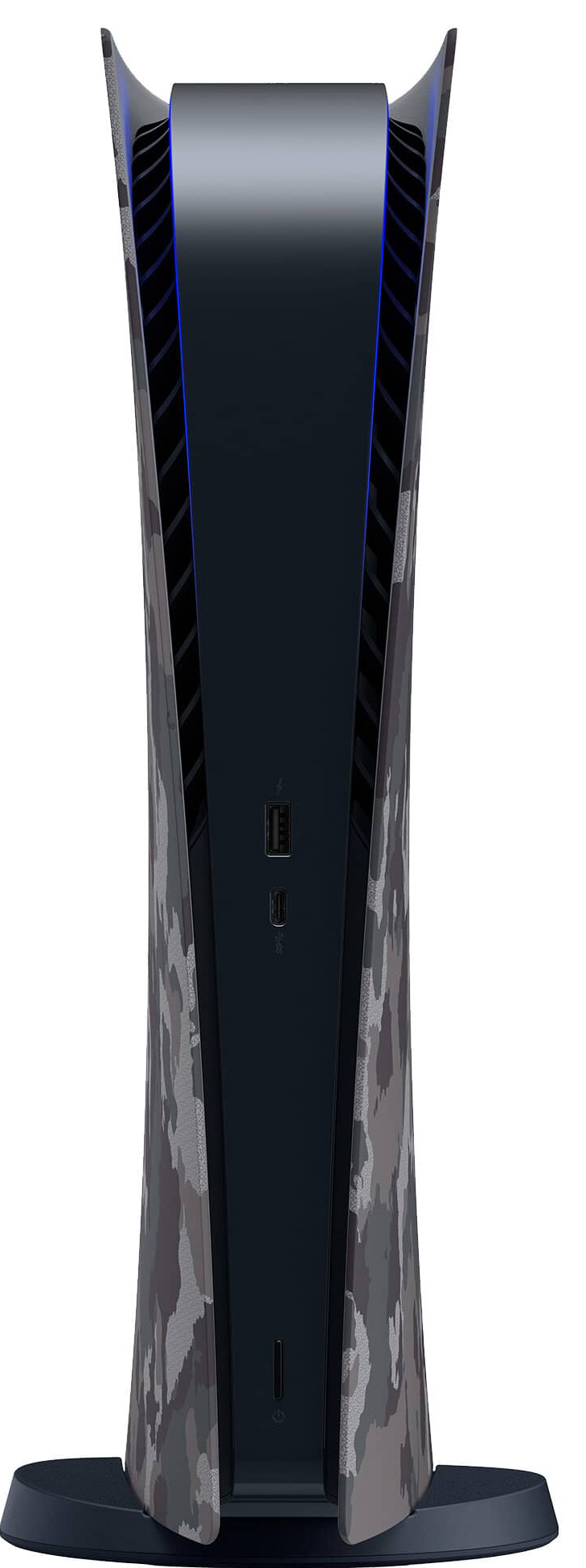 PS5 Digital Edition konsolcover (grey camouflage) | Elgiganten | Elgiganten