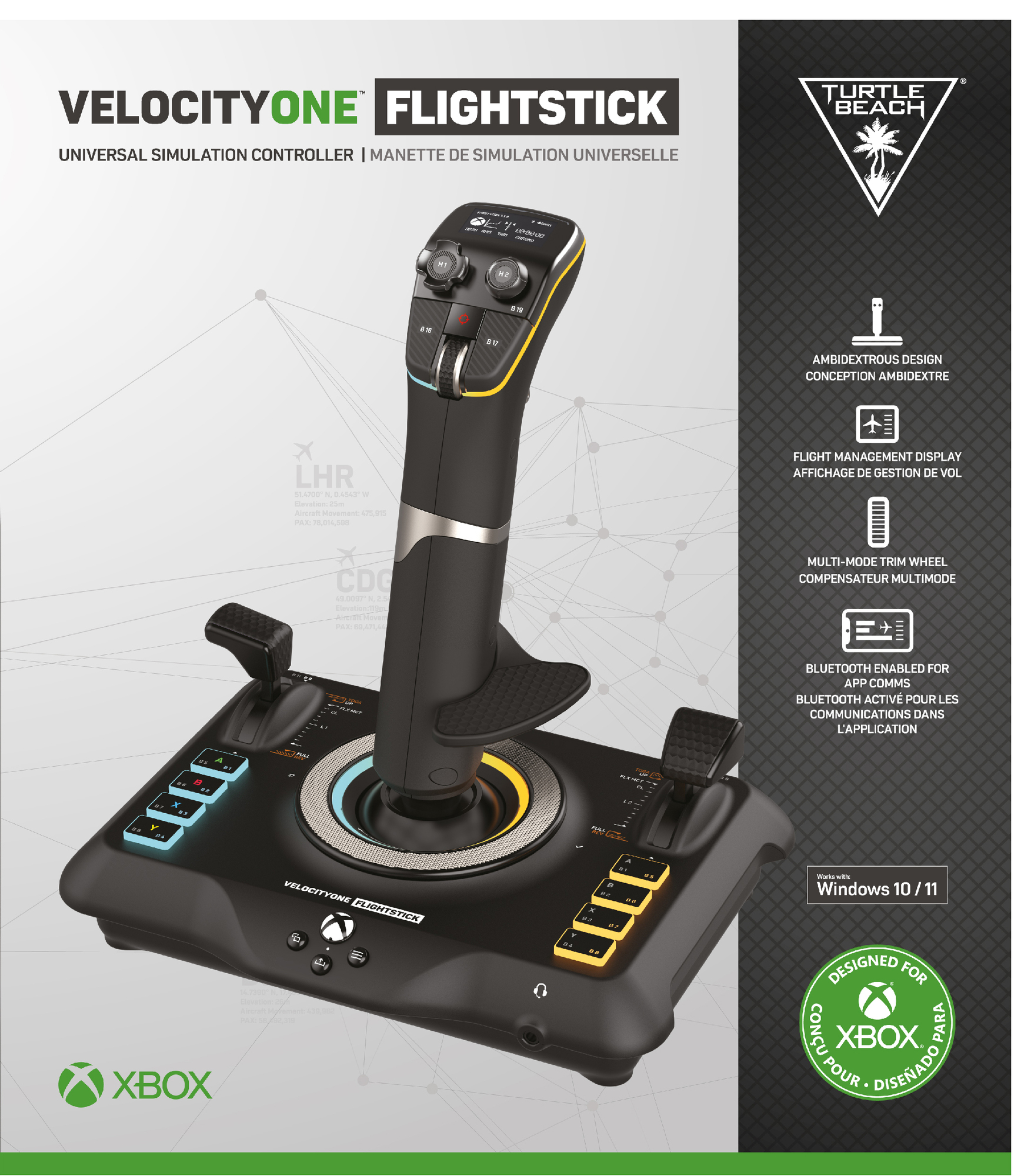 Turtle Beach VelocityOne joystick för flygsimulator - Elgiganten ...