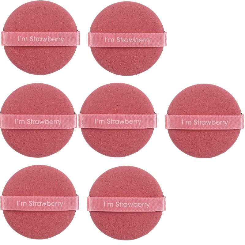 Makeup Puffs Dry and Wet 7-pack Rosa 5 cm - Elgiganten - Elgiganten