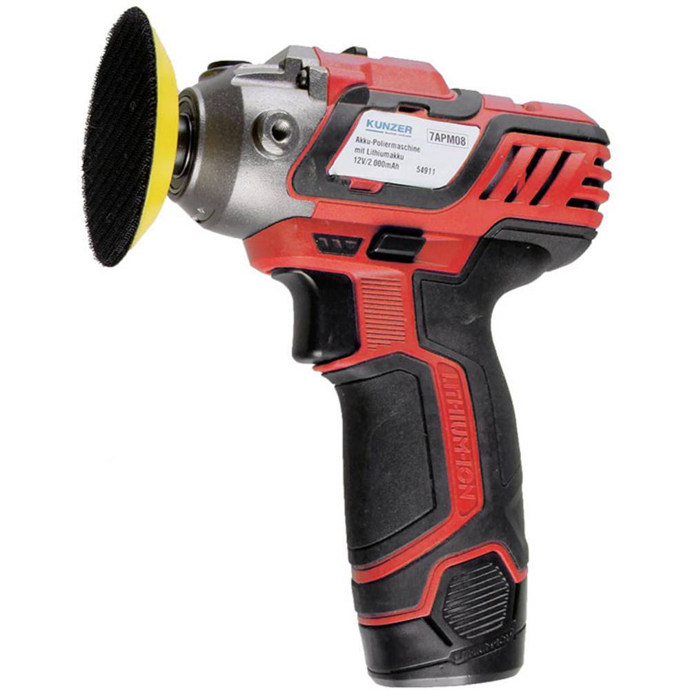 Kunzer 7APM08 Poleringsmaskin batteridriven 12 V 2800 - - Elgiganten ...