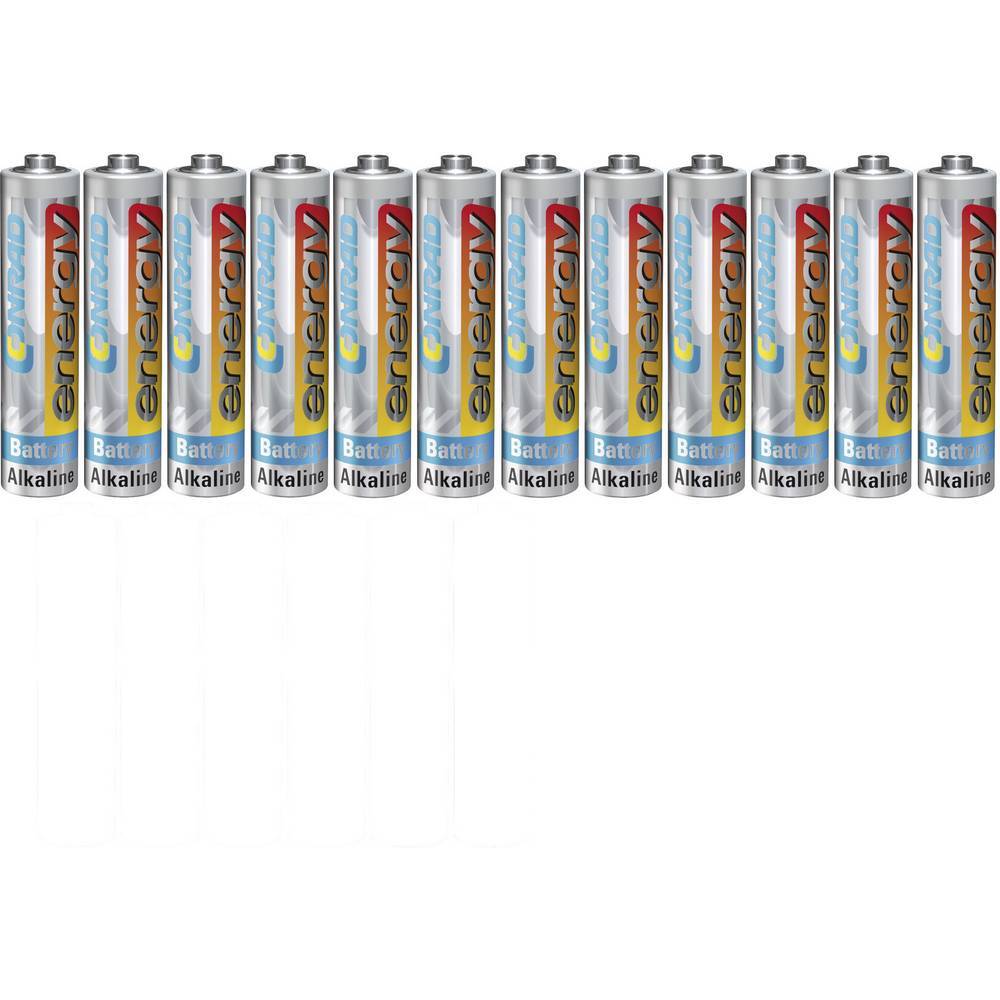 Batteri AAA (R03) Alkaliskt Conrad energy LR03 1.5 V 12 - Elgiganten ...