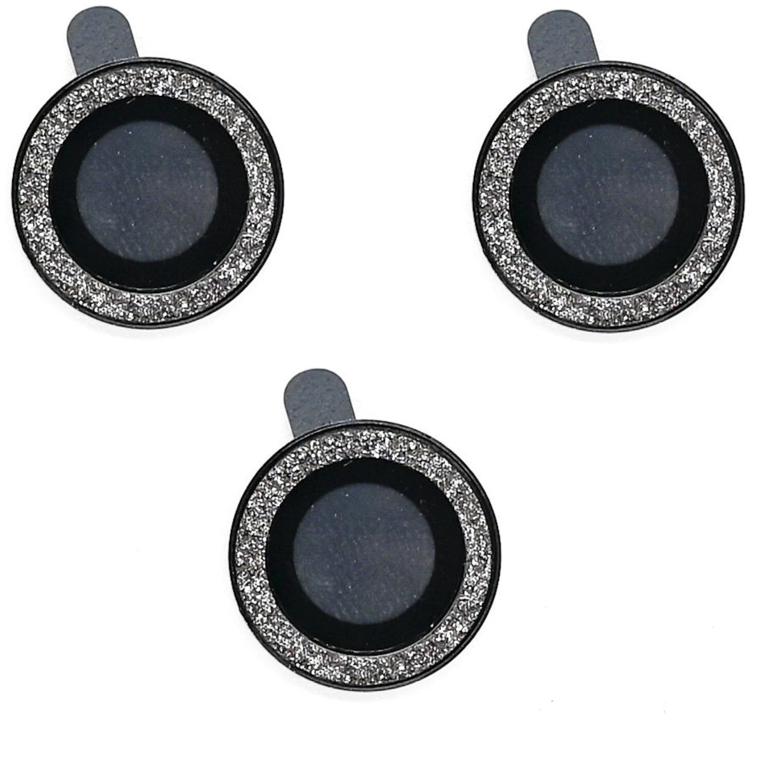 Telefonkamera linsskydd 3-pack Svart 14pro/14ProMax - Elgiganten - Elgiganten