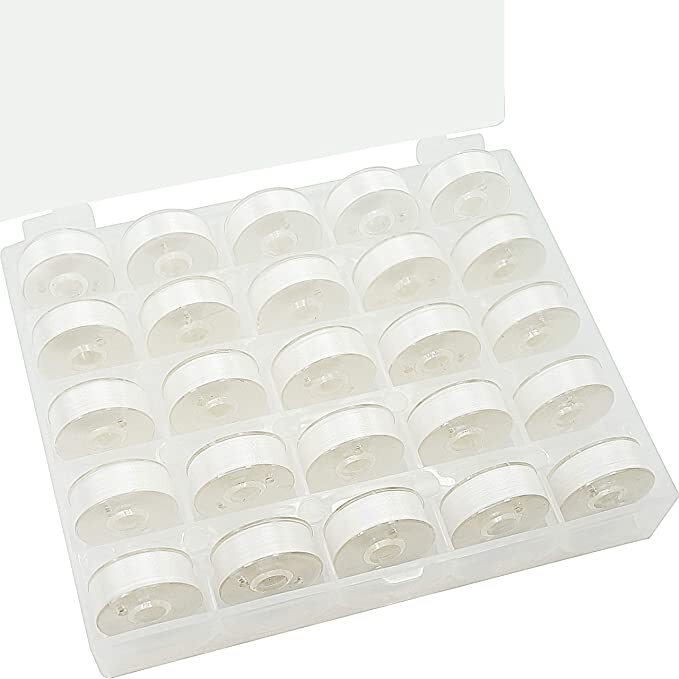 Spolar med sytrådar 25-pack Vit - Elgiganten - Elgiganten