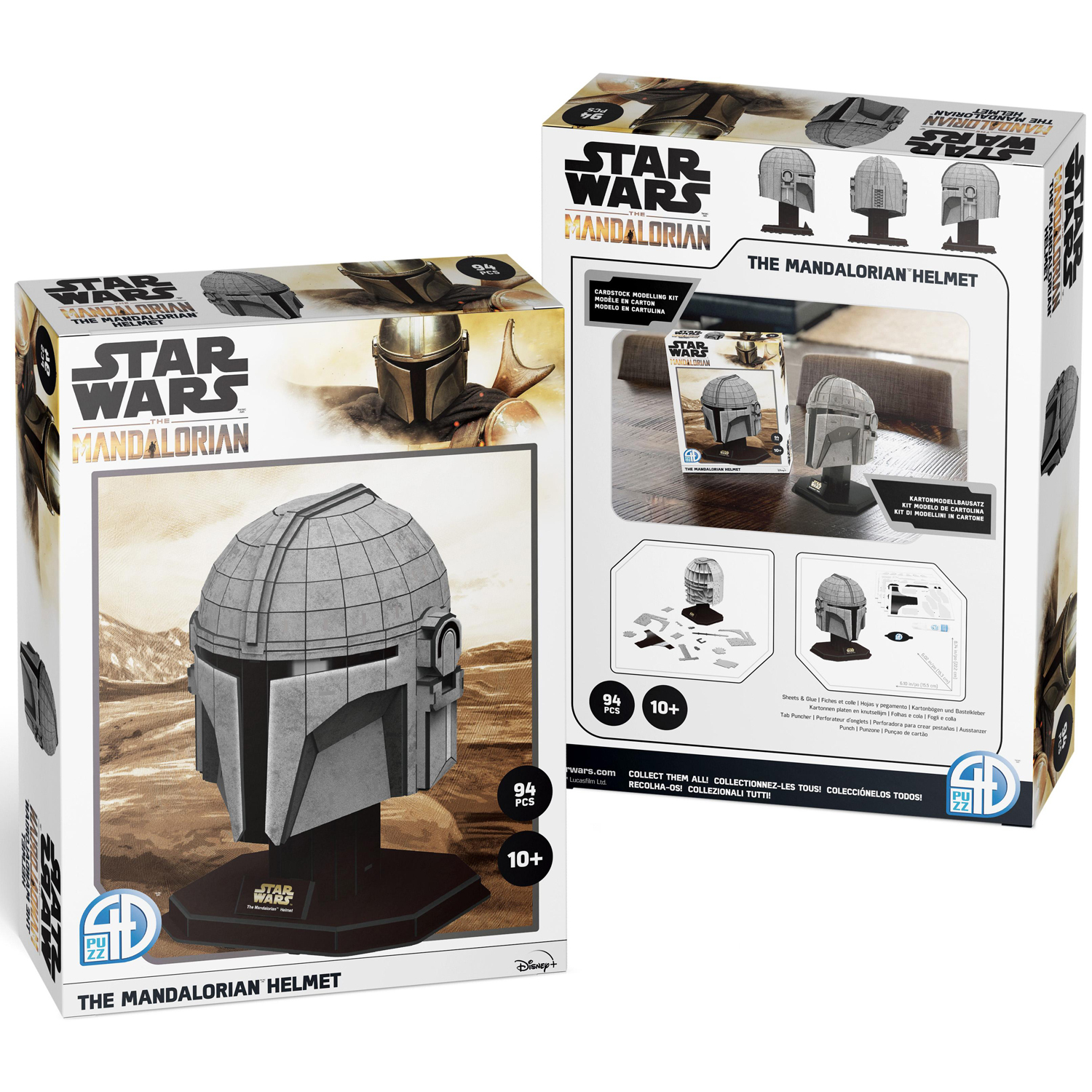 Mandalorian Helmet 3D Puzzle 135 kpl - Gigantti verkkokauppa