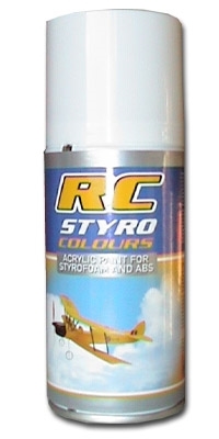 RC STYRO SPRAY: Light Blue 150ml (211) - Elkjøp | Elkjøp