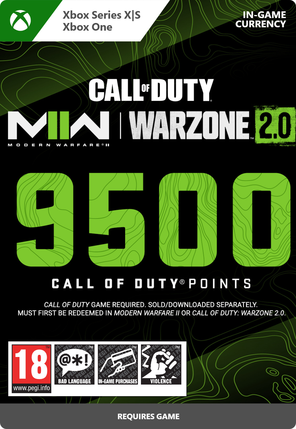 Call Of Duty® Points 9 500 Xbox One Xbox Series X Xbox Series S
