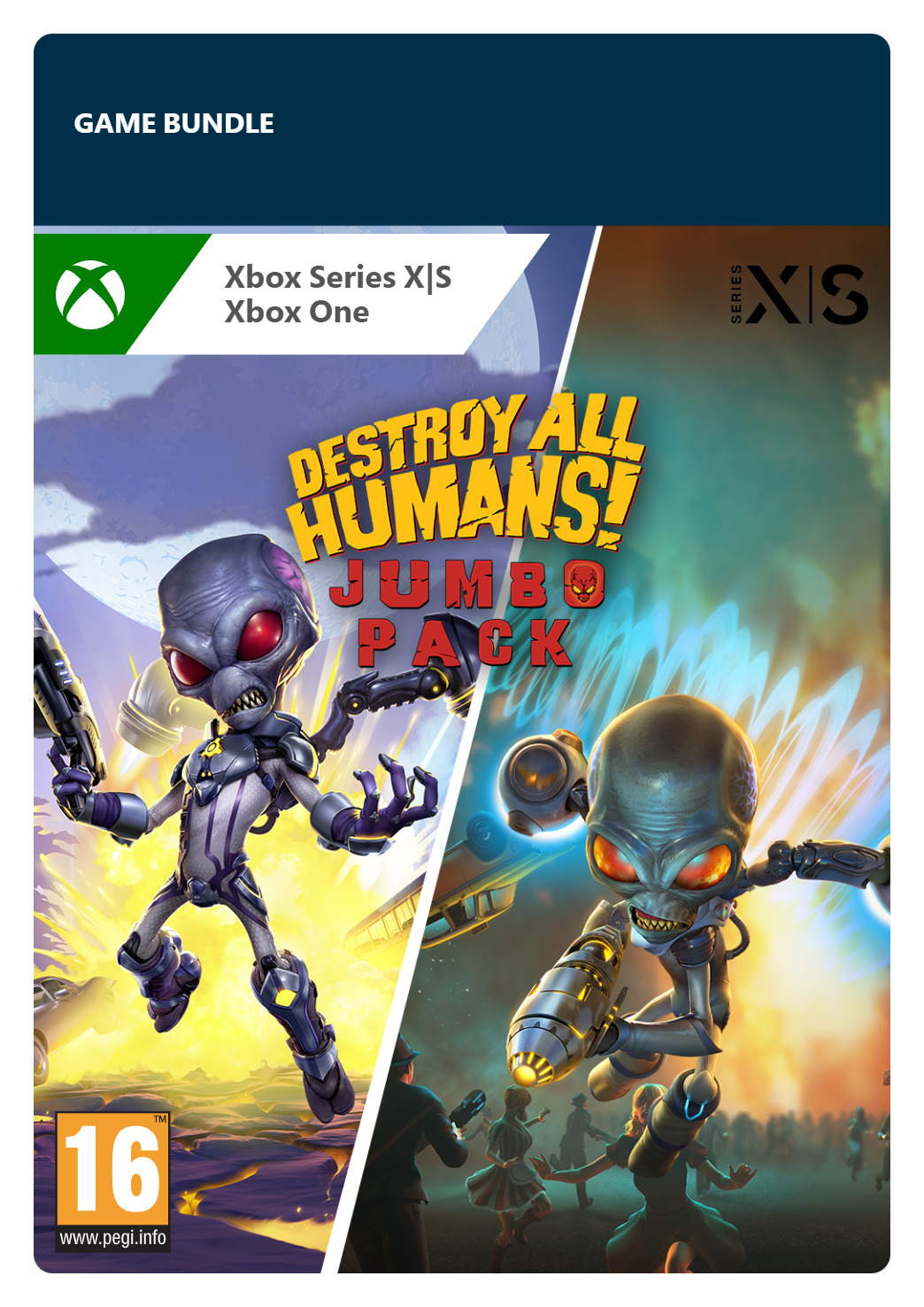 Destroy All Humans! 2 Reprobed: Jumbo Pack - XBOX One,Xbox Series X,Xb | Elgiganten | Elgiganten