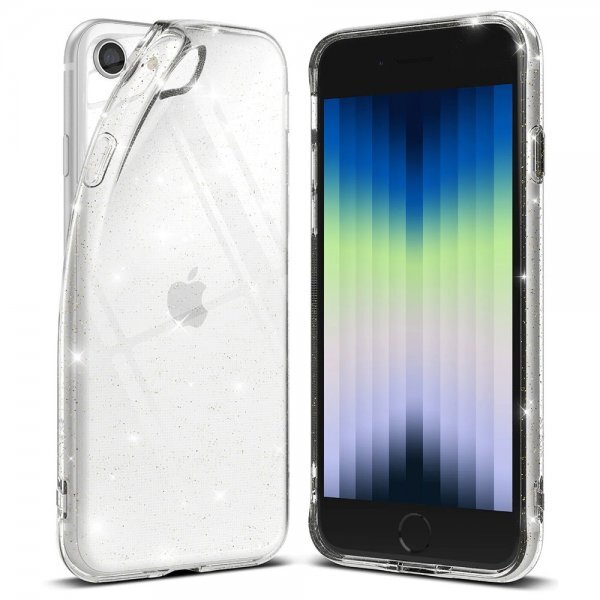 Ringke iPhone 7/8/SE Deksel Air Glitter Clear - Elkjøp | Elkjøp