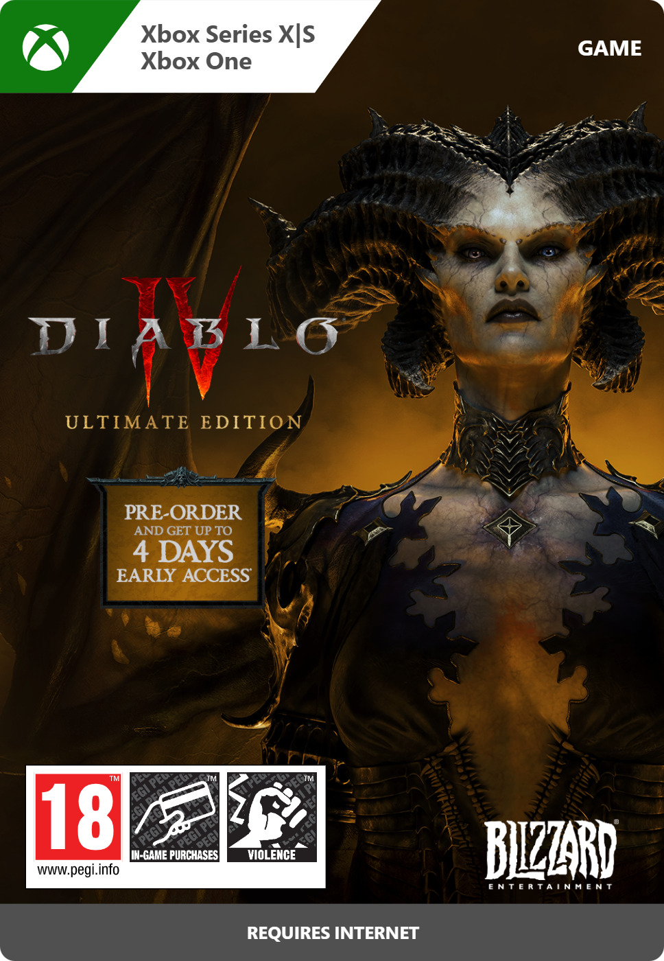 Diablo® IV - Ultimate Edition - XBOX One,Xbox Series X,Xbox Series S ...
