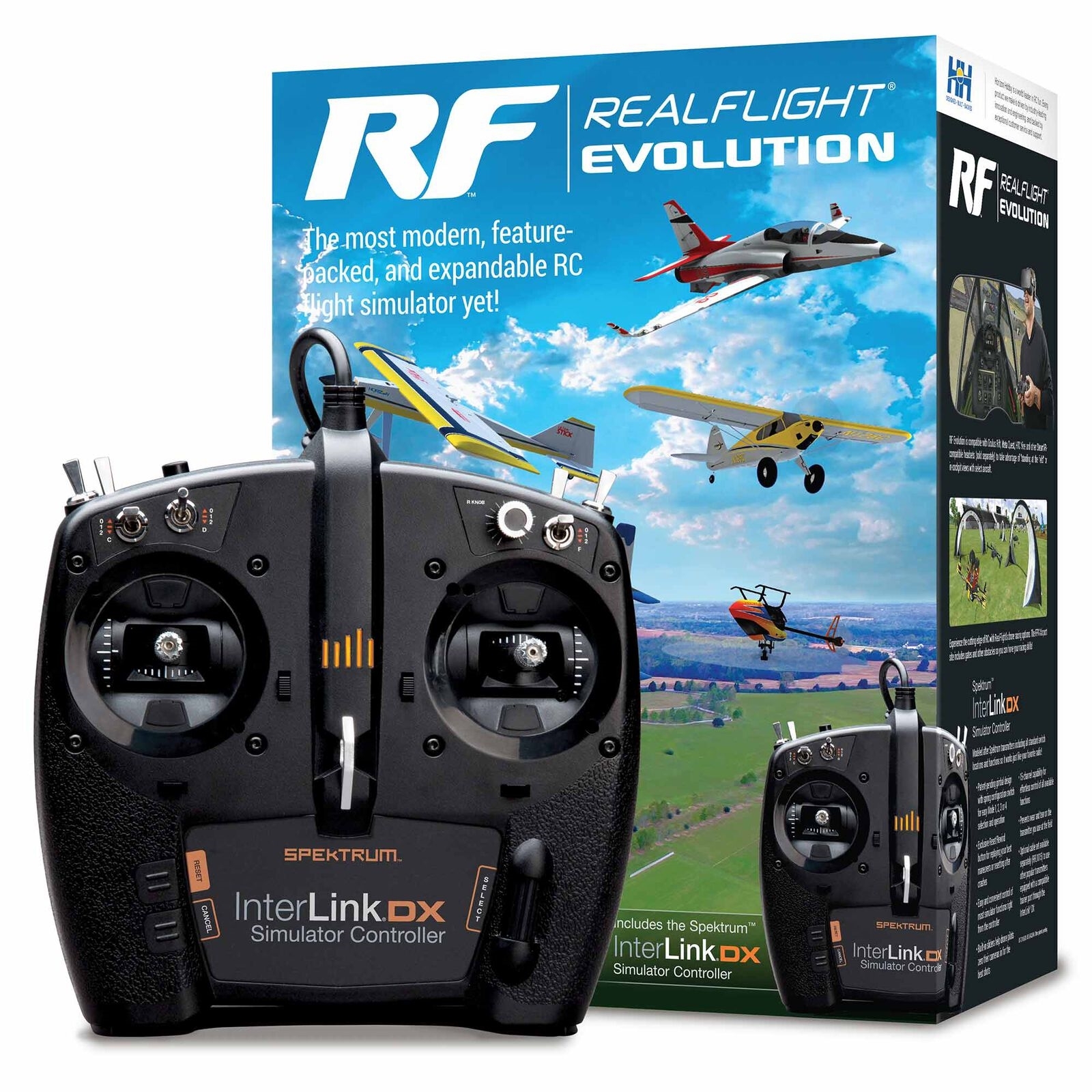 RealFlight Evolution Flight Simulator med kontroll - Elgiganten ...