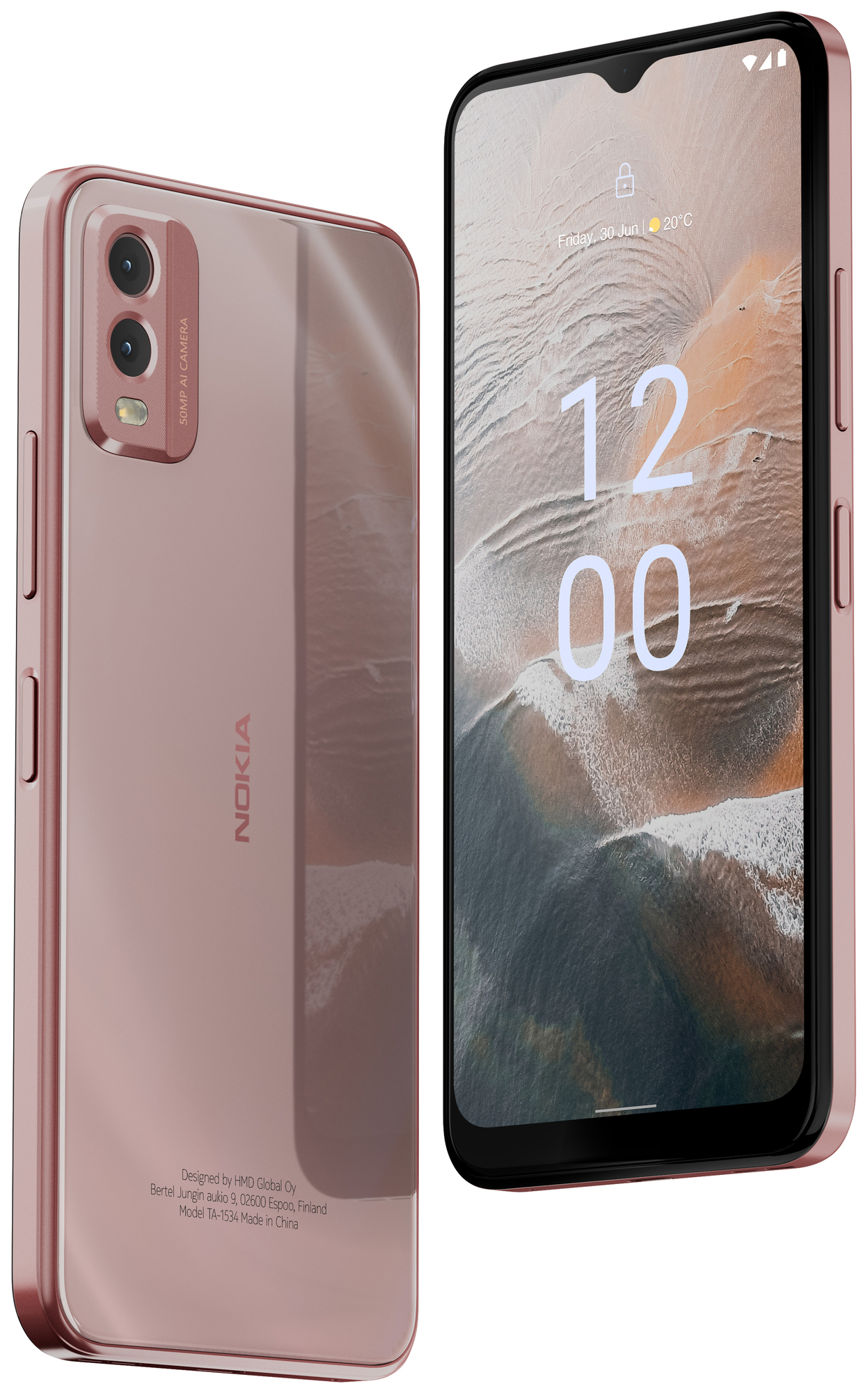 Nokia C32 älypuhelin 3/64 GB (pinkki) - Gigantti verkkokauppa