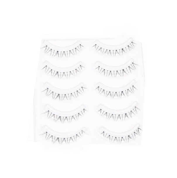 INF 5 par nedre ögonfransar klart band nedre fransar Svart Model A06 ...