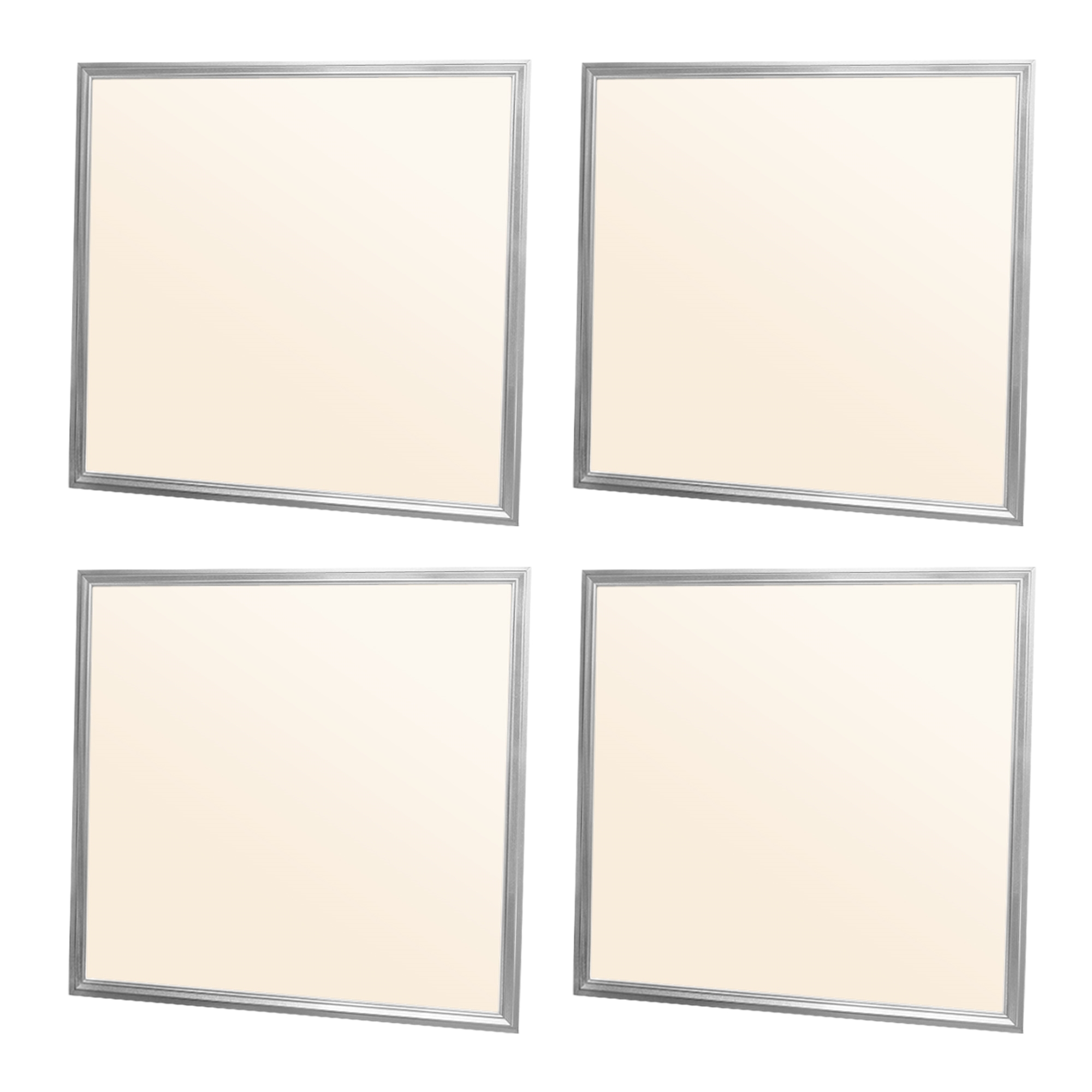 ECD Germany LED panel 36W - 60 x 60 cm - 4 er-Pack - Ultraslim tynd ...