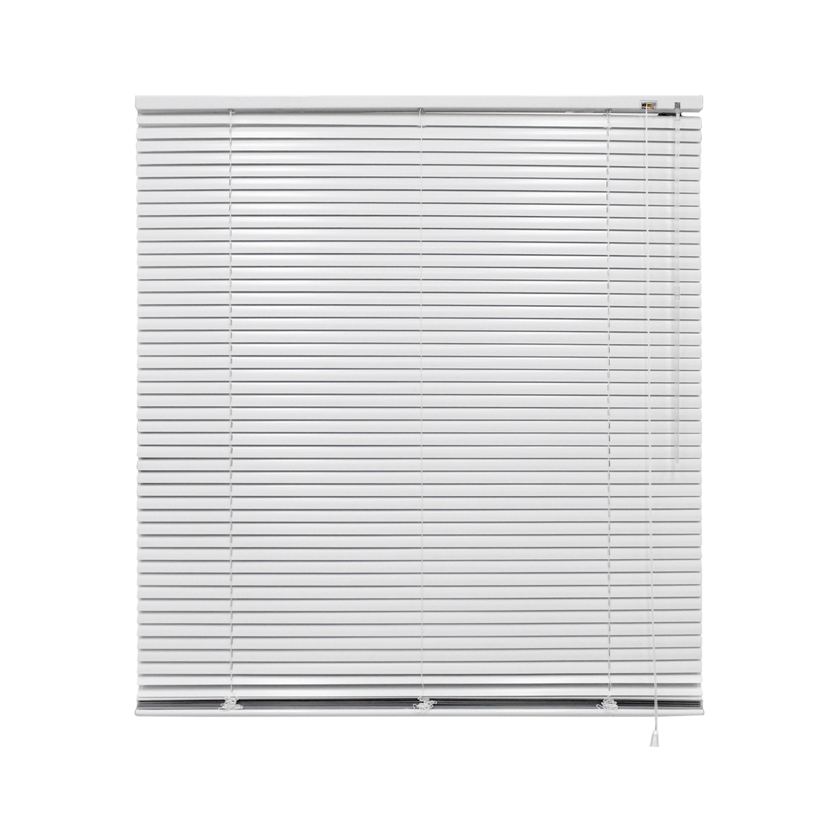 ECD Germany Aluminium blinds 80 x 220 cm - Hvid - aluminium finner ...