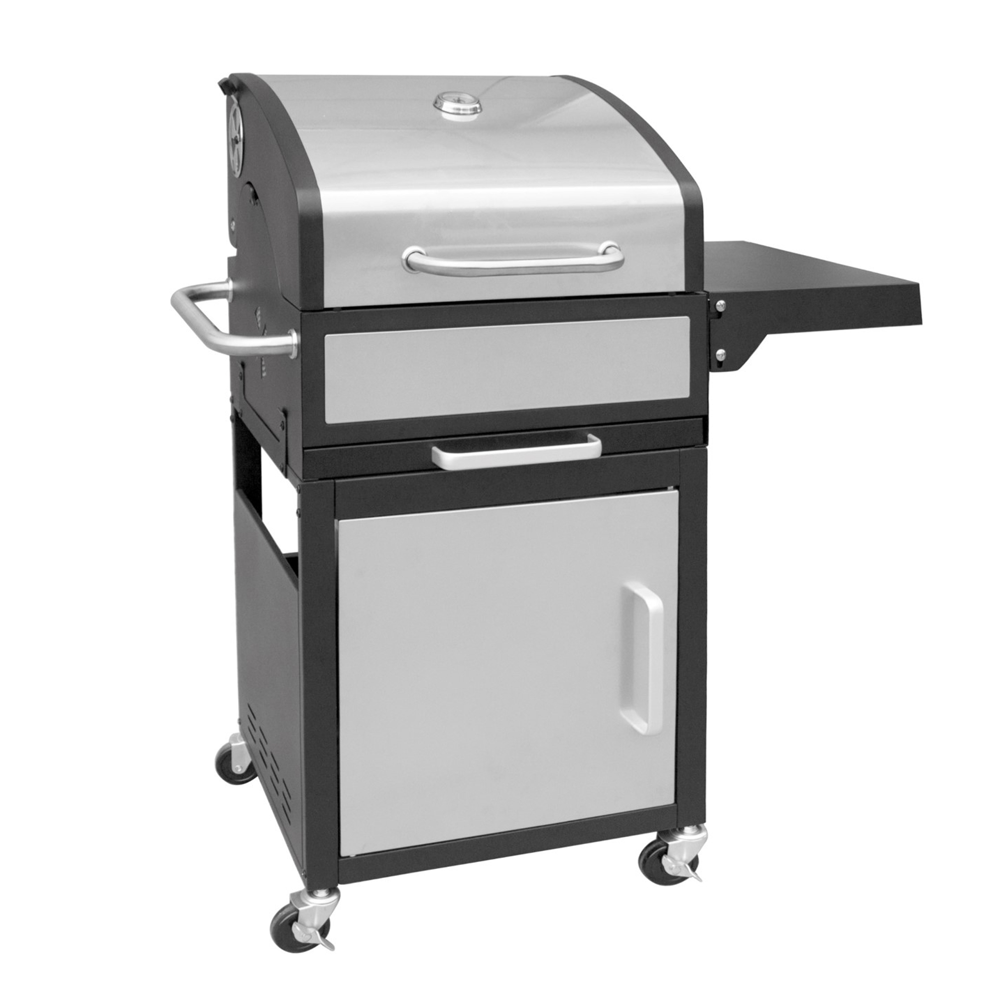 LANDMANN GRILLCHEF 11517 Trækulgrillevogn 45x44 cm, grillvogn med ...