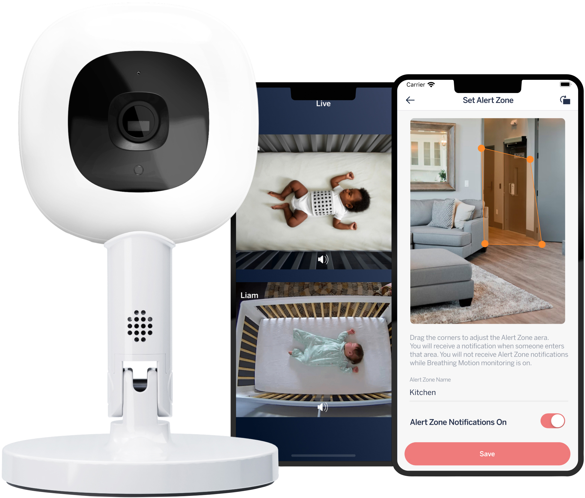 Nanit Pro Camera babymonitor N322SW (med Flex-stativ) - Elkjøp | Elkjøp