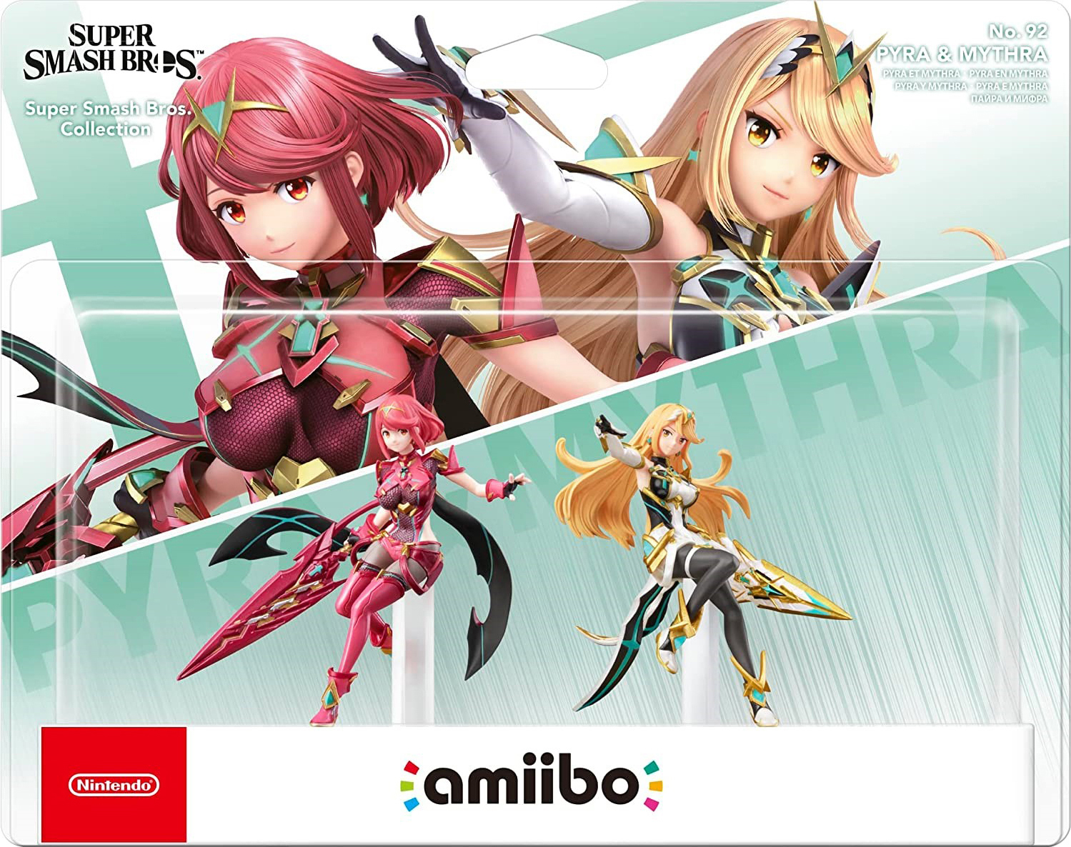 Nintendo Amiibo-karaktärer - Super Smash Bros. Col. - Pyra & Mythra ...