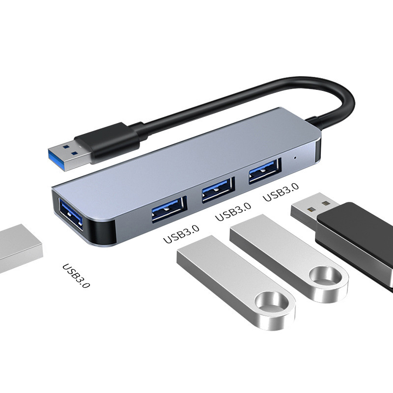 USB Hub USB A med 4 USB3.0-porter - Elkjøp | Elkjøp