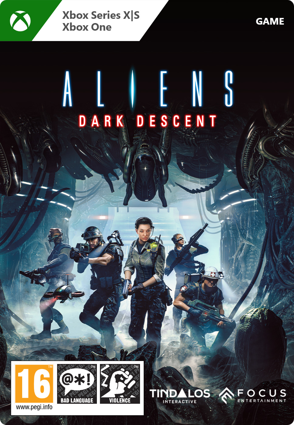 Aliens: Dark Descent - XBOX One,Xbox Series X,Xbox Series S - Elgiganten - Elgiganten