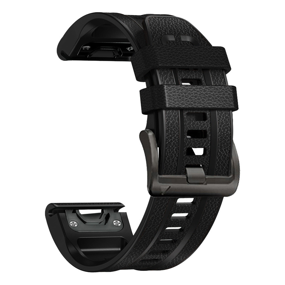 TPU urrem kompatibel med Garmin Fenix 7x/6x/5x 26mm Sort | Elgiganten ...