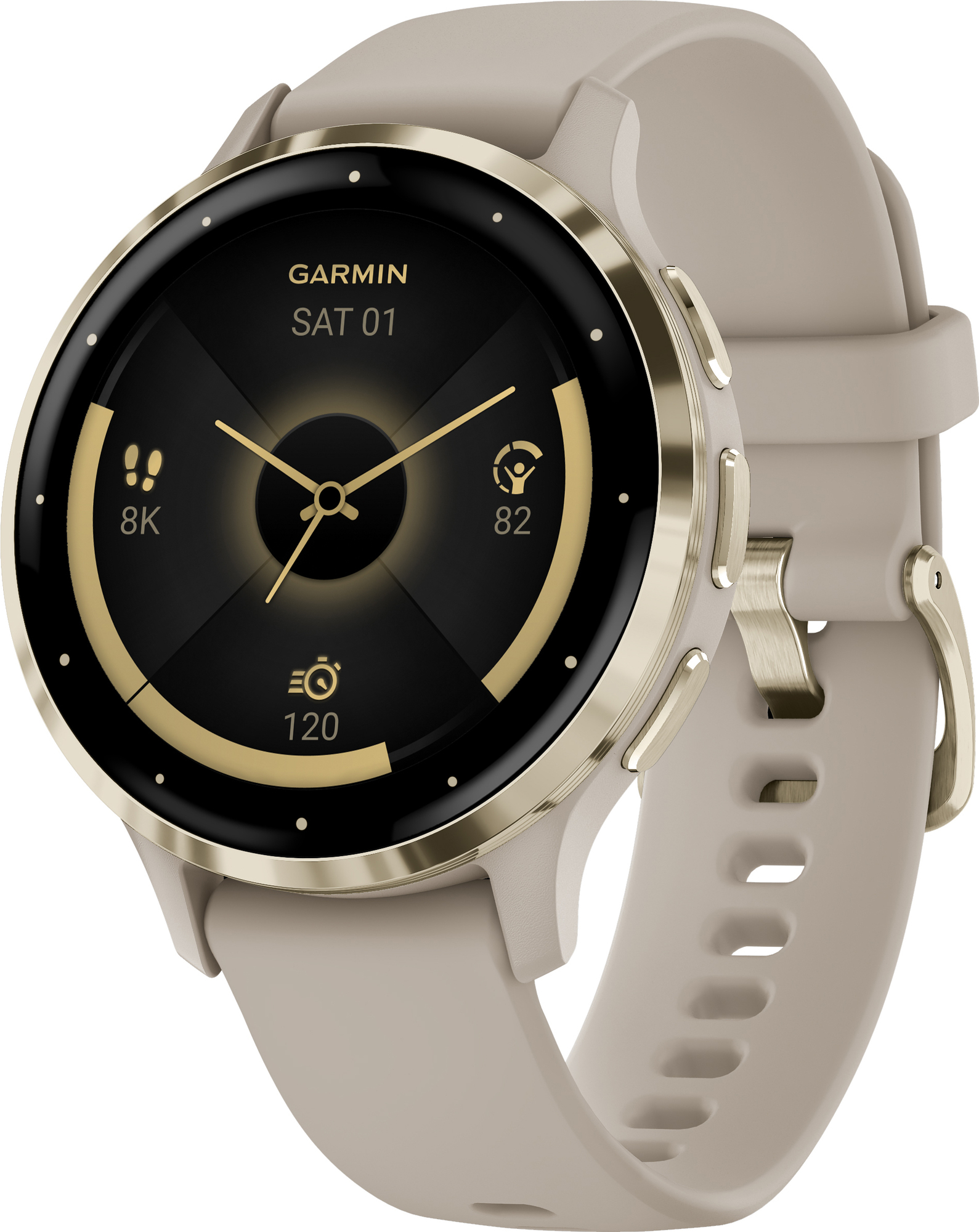 Garmin Venu 3S smartklokke (grå) - Elkjøp | Elkjøp