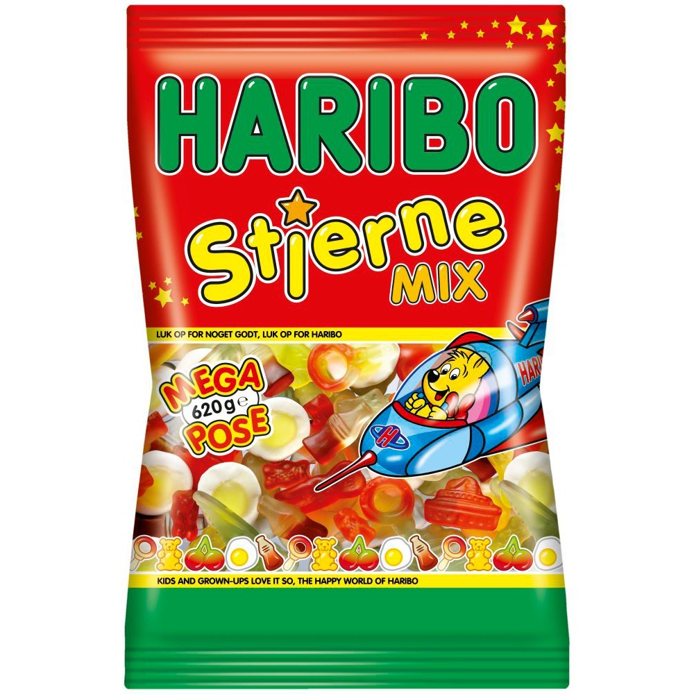 Haribo Stjerne Mix slikpose | Elgiganten | Elgiganten