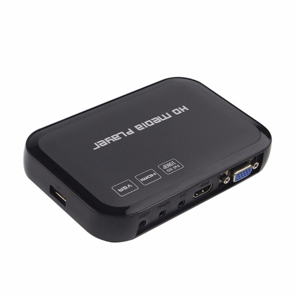 H6W Full HD 1080P Media Player with HDMI VGA - Elgiganten - Elgiganten
