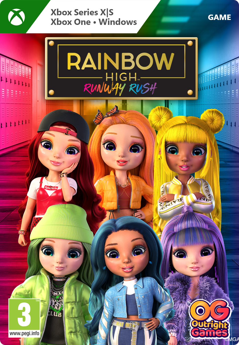 RAINBOW HIGH™: RUNWAY RUSH - PC Windows,XBOX One,Xbox Series X,Xbox Se - Elgiganten - Elgiganten
