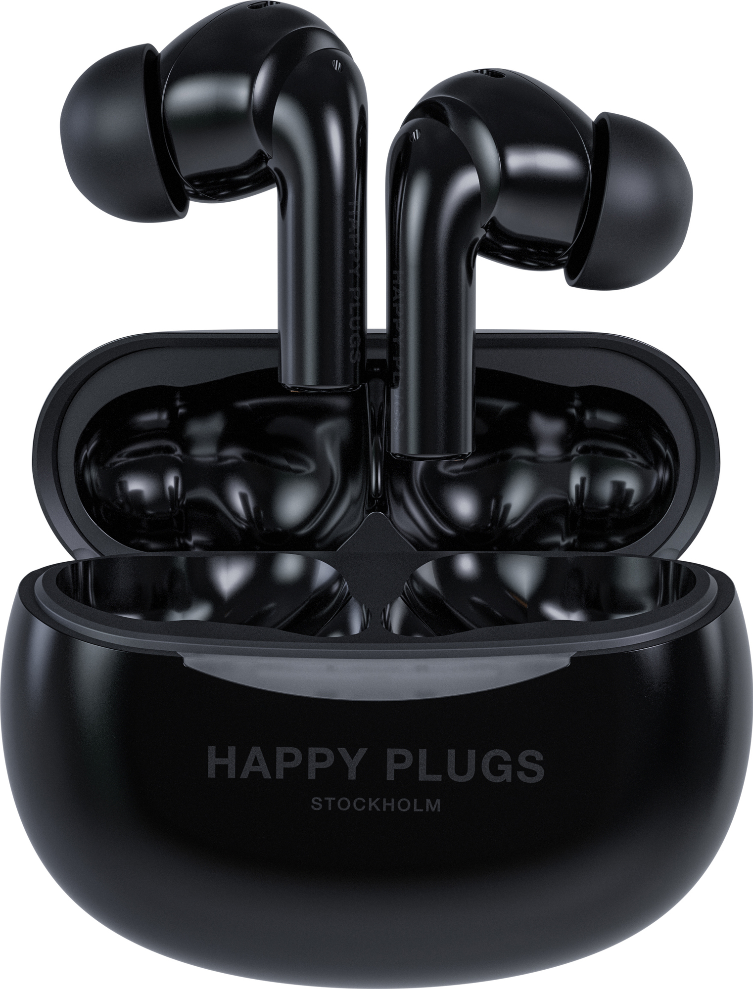 Happy Plugs Joy Pro true wireless in-ear-hörlurar (svarta) - Elgiganten ...