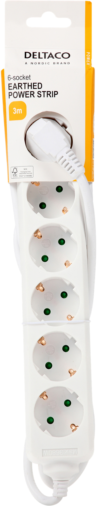 Deltaco vägguttag GT-0601 - Elgiganten - Elgiganten