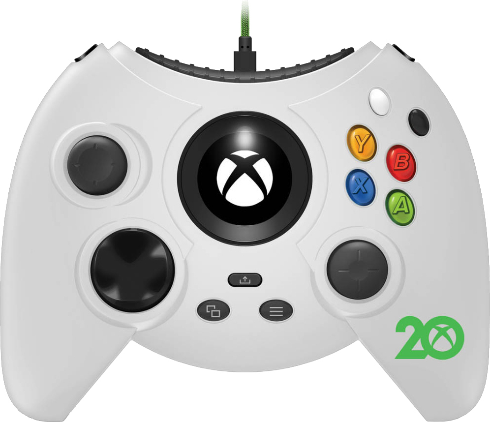Hyperkin Duke Xbox 20th Anniversary langallinen peliohjain (valkoinen ...