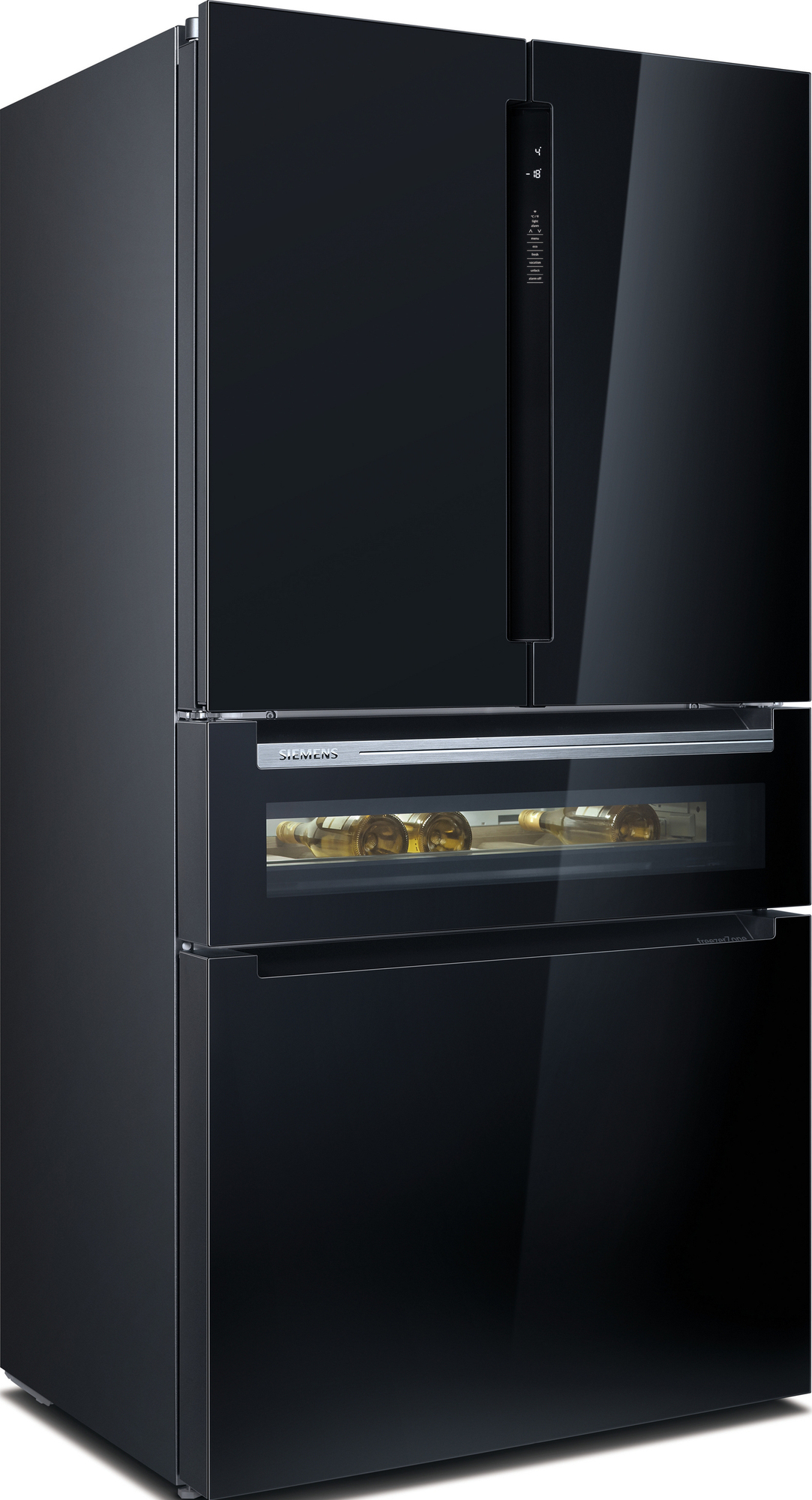 Siemens IQ700 French Door Kyl/Frys KF96RSBEA (sort) | Elgiganten ...