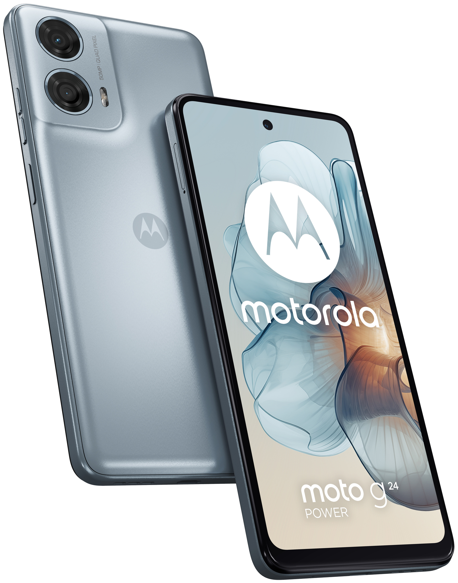 Motorola G24 Power smarttelefon 8/256GB (Glacier Blue) - Elkjøp | Elkjøp
