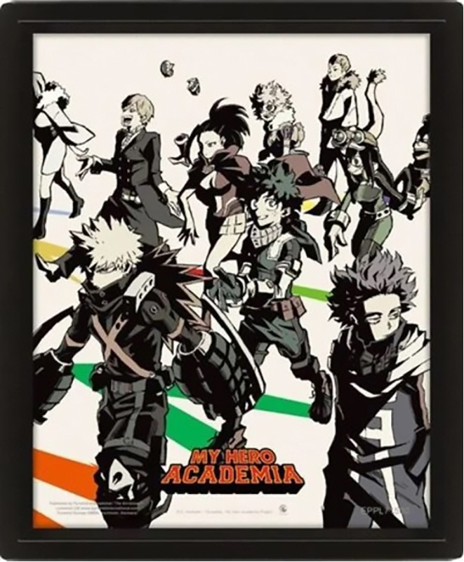 Pan Vision My Hero Academia 3D-plakat (S5) | Elgiganten | Elgiganten