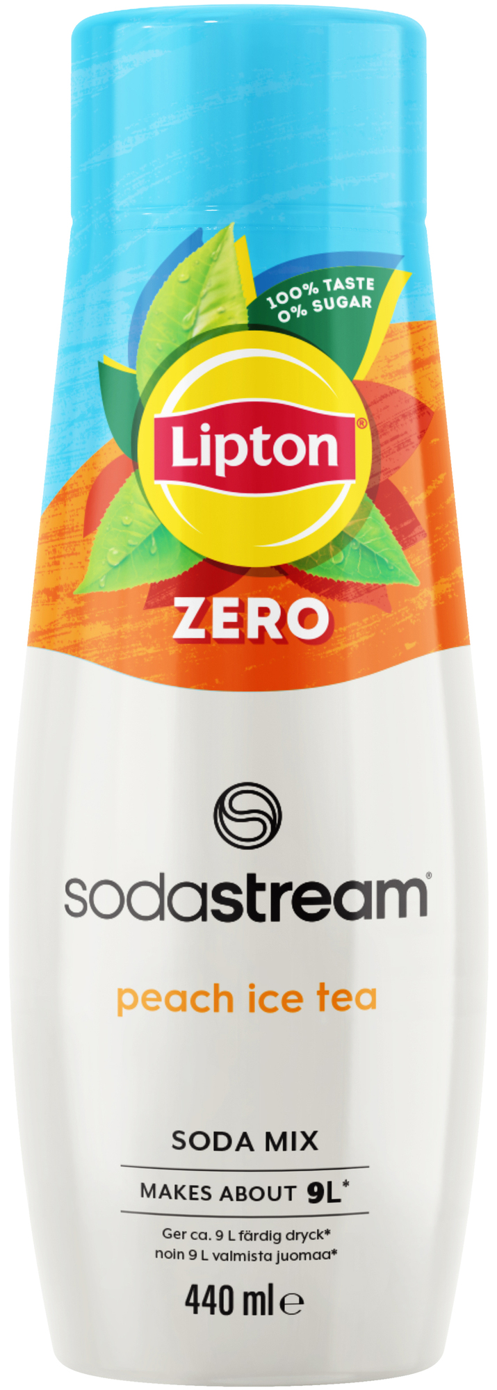 SodaStream Lipton Ice Tea Peach Zero smak 1924223770 (440ml) - Elkjøp ...